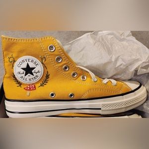 Converse | Shoes | Custom Embroidered Converse High Tops Nib | Poshmark